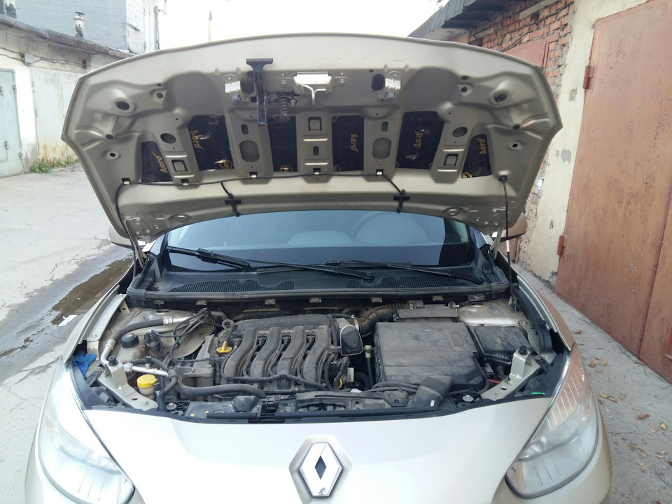 Теплоизоляция — Renault Fluence, 1,6 л, 2011 года | аксессуары | DRIVE2