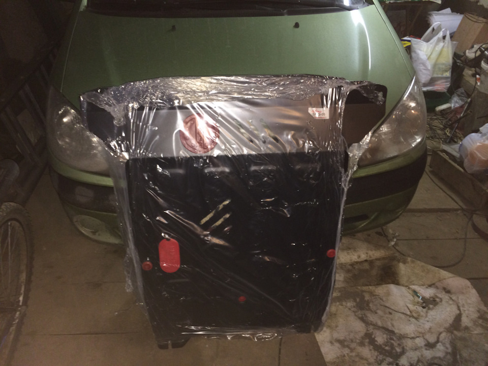 Защита картера — Hyundai Getz, 1,1 л, 2010 года | аксессуары | DRIVE2