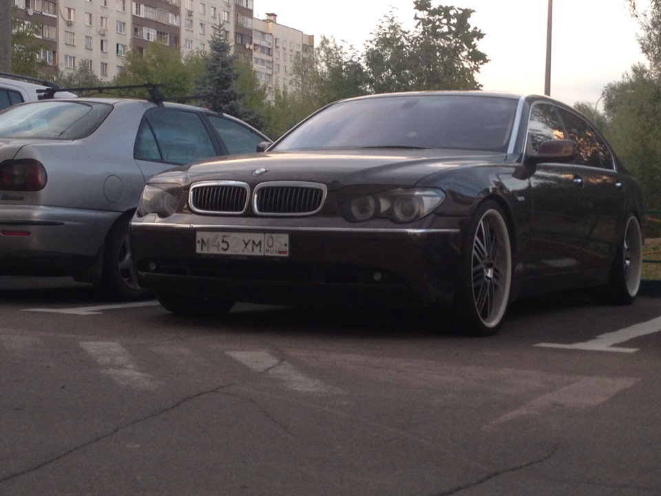 Реснички — BMW 7 series (E65/E66), 6 л, 2004 года | тюнинг | DRIVE2