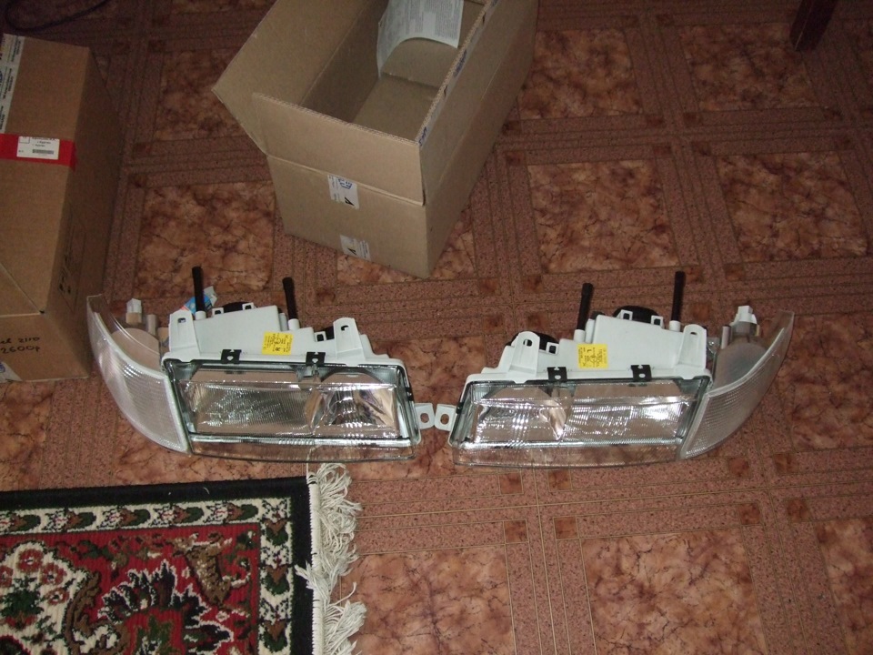 Купил новые фары (бош) автомотив. — Lada 21124, 1,6 л, 2006 года ...