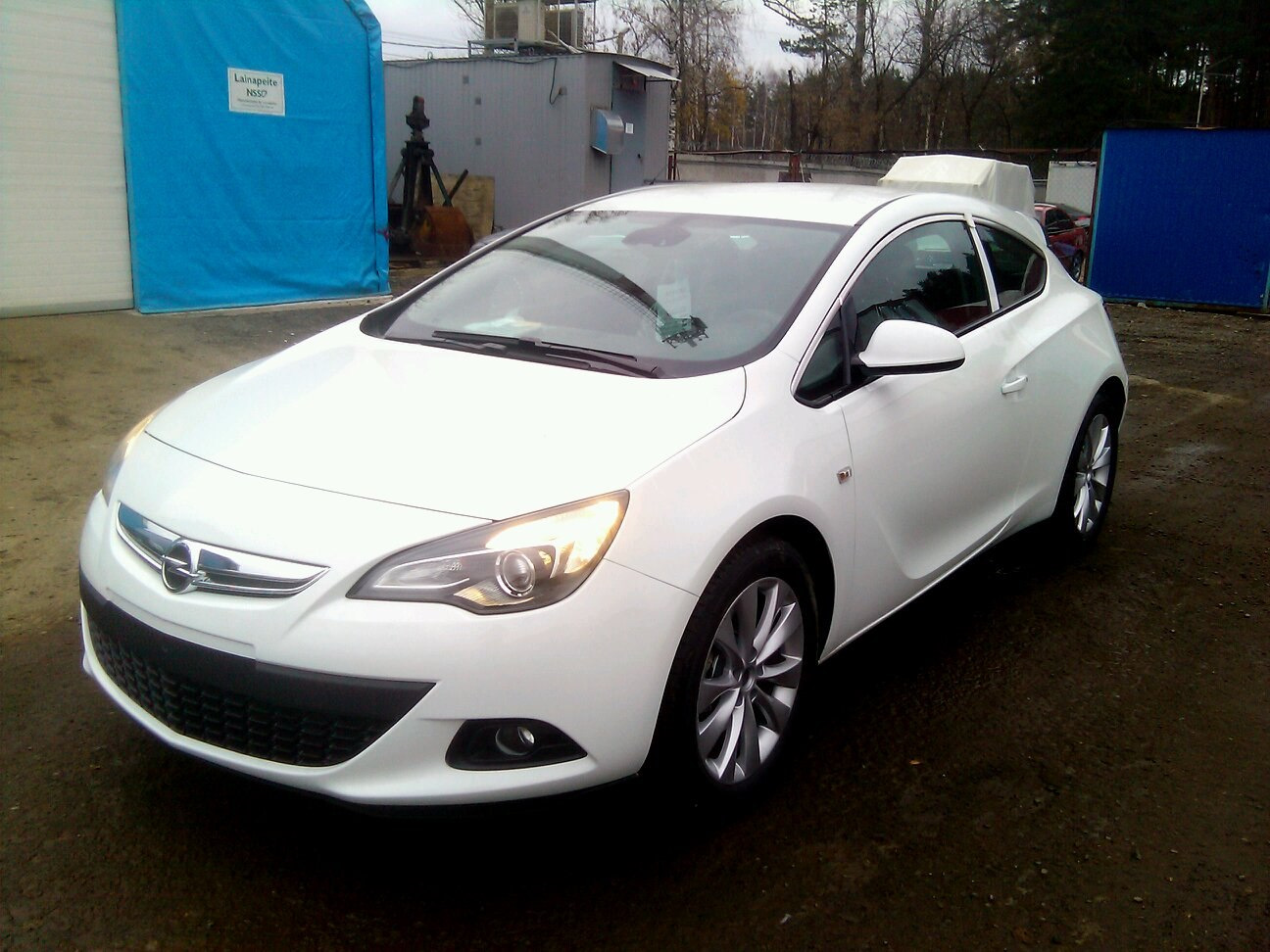 О том как мы встретились. — Opel Astra J GTC, 1,6 л, 2012 года ...