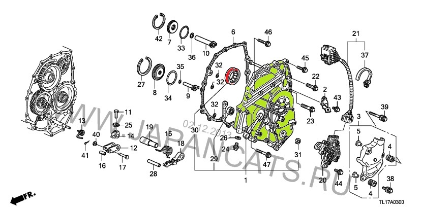 ТО 60 +развал +гарантийная замена АКПП — Honda Accord (8G), 2,4 л, 2008 ...