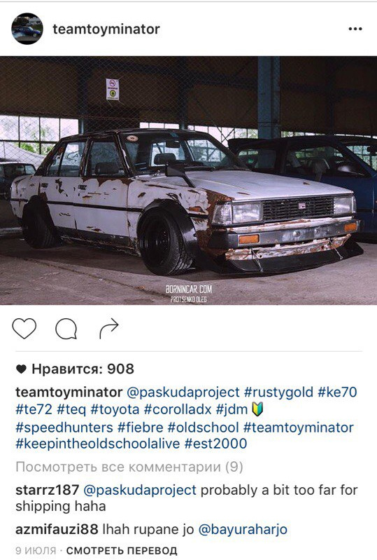 Для тех у кого сомнения по поводу этого проекта — Toyota Corolla (70 ...