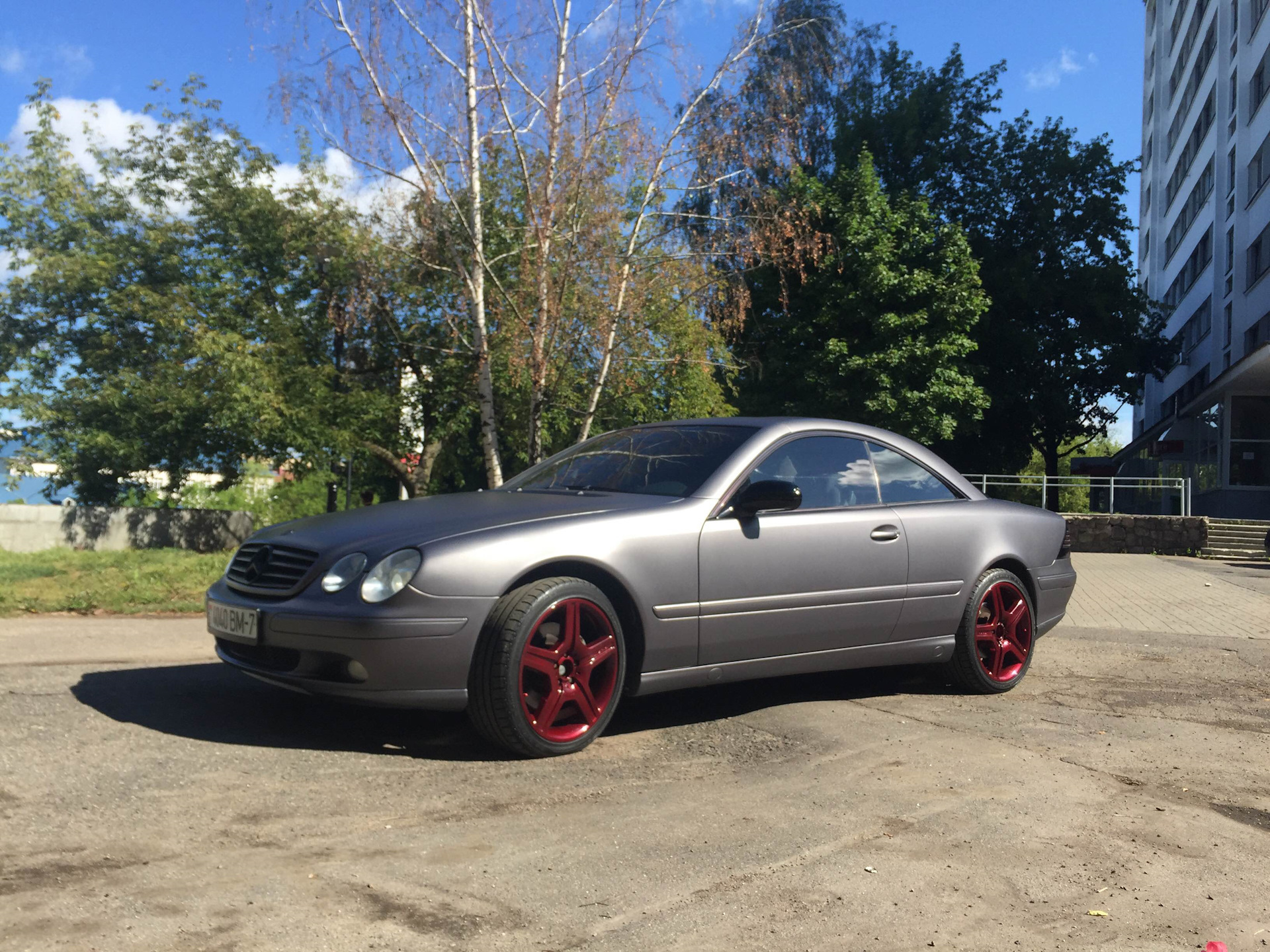 Опрос. "Оставлять или перекрасить диски?" — Mercedes-Benz CL (W215), 5 л, 2002 года | колёсные ...