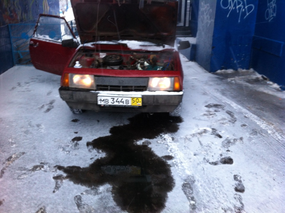 Зашибись подарок на Новый Год :( — Lada 2108, 1,5 л, 1987 года | поломка | DRIVE2