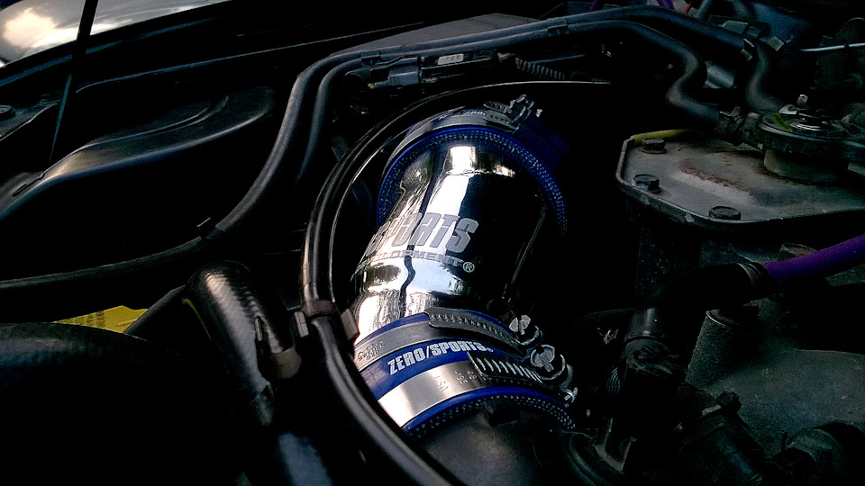 Zero/Sports intake — Subaru Forester (SF), 2 л, 2002 года | тюнинг | DRIVE2