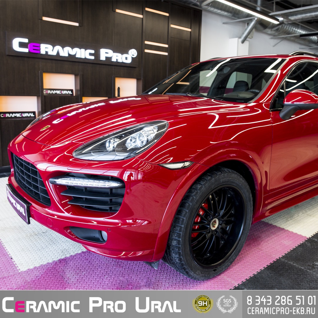 Проект защиты автомобиля Porsche Cayenne — CeramicPro Ural на DRIVE2