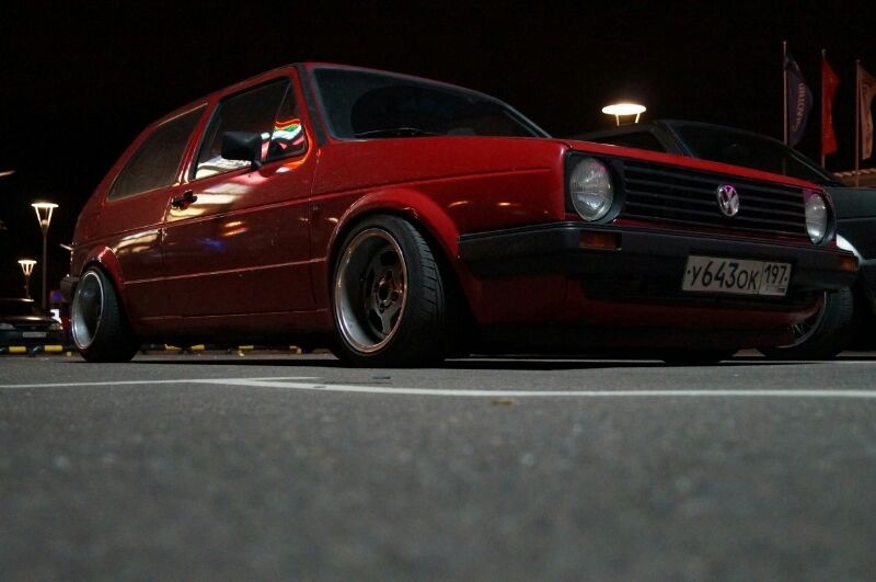 VW Golf mk2 — Сообщество «Stanced» на DRIVE2