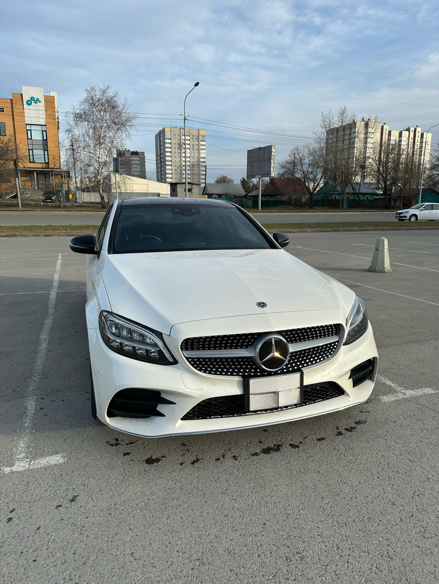 4. Постановка на учет и первые впечатления. — Mercedes-Benz C-Class (W205), 1,6 л, 2018 года ...