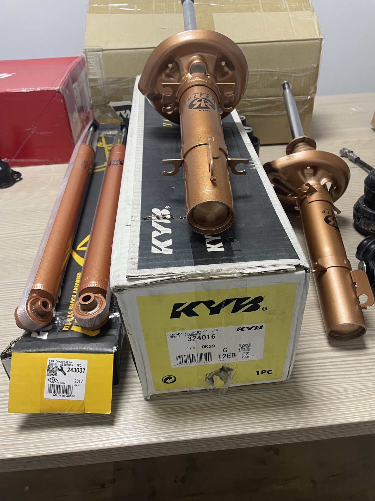 15. Вся подвеска в одном посте. Посылка с Emex№3 — Volkswagen Golf Mk4 ...