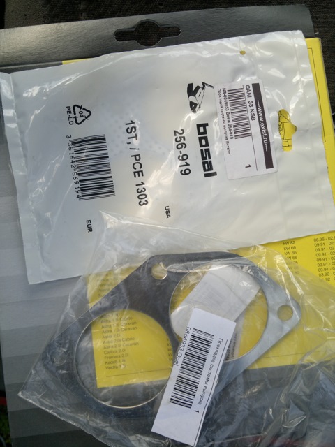 0854933 Прокладка, труба выхлопного газа Opel | Запчасти на DRIVE2