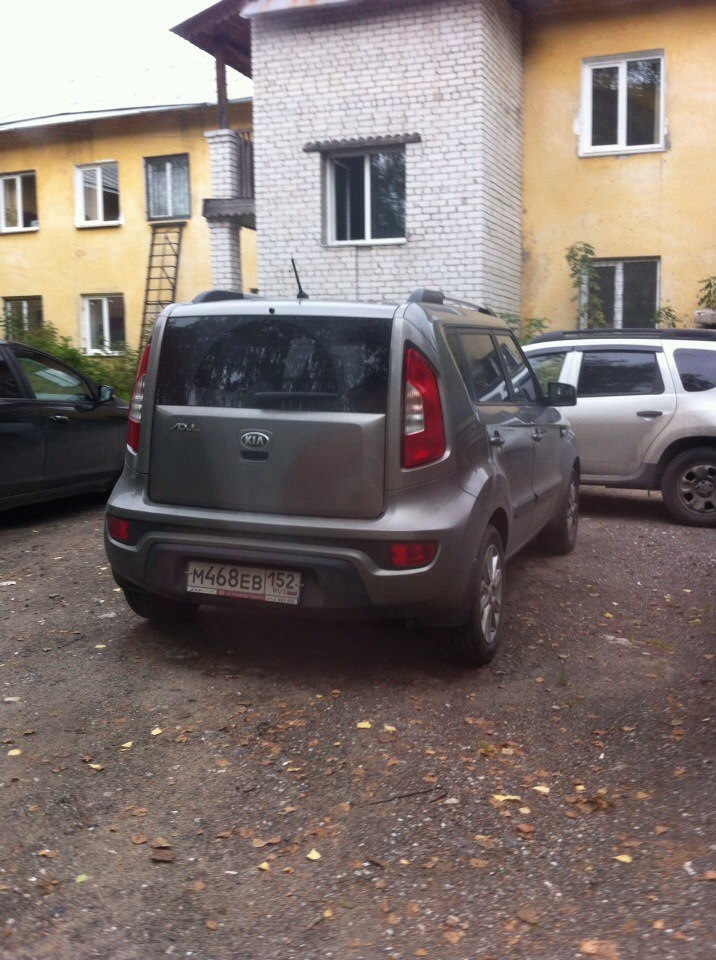 Замена тормозных колодок на kia soul Часть 1. — KIA Soul (1G), 1,6 л ...