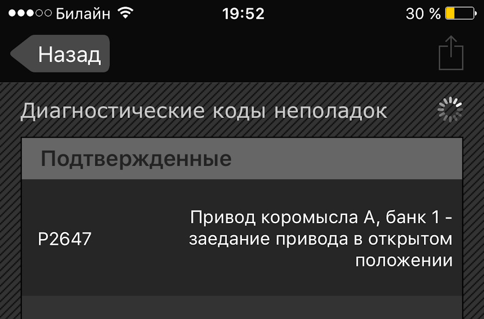 Беда не приходит одна — клапан VTEC P2647 — Honda CR-V (RE), 2,4 л ...