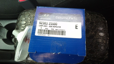 9230325500 Повторитель указателя поворота KIA HYUNDAI | Запчасти на DRIVE2