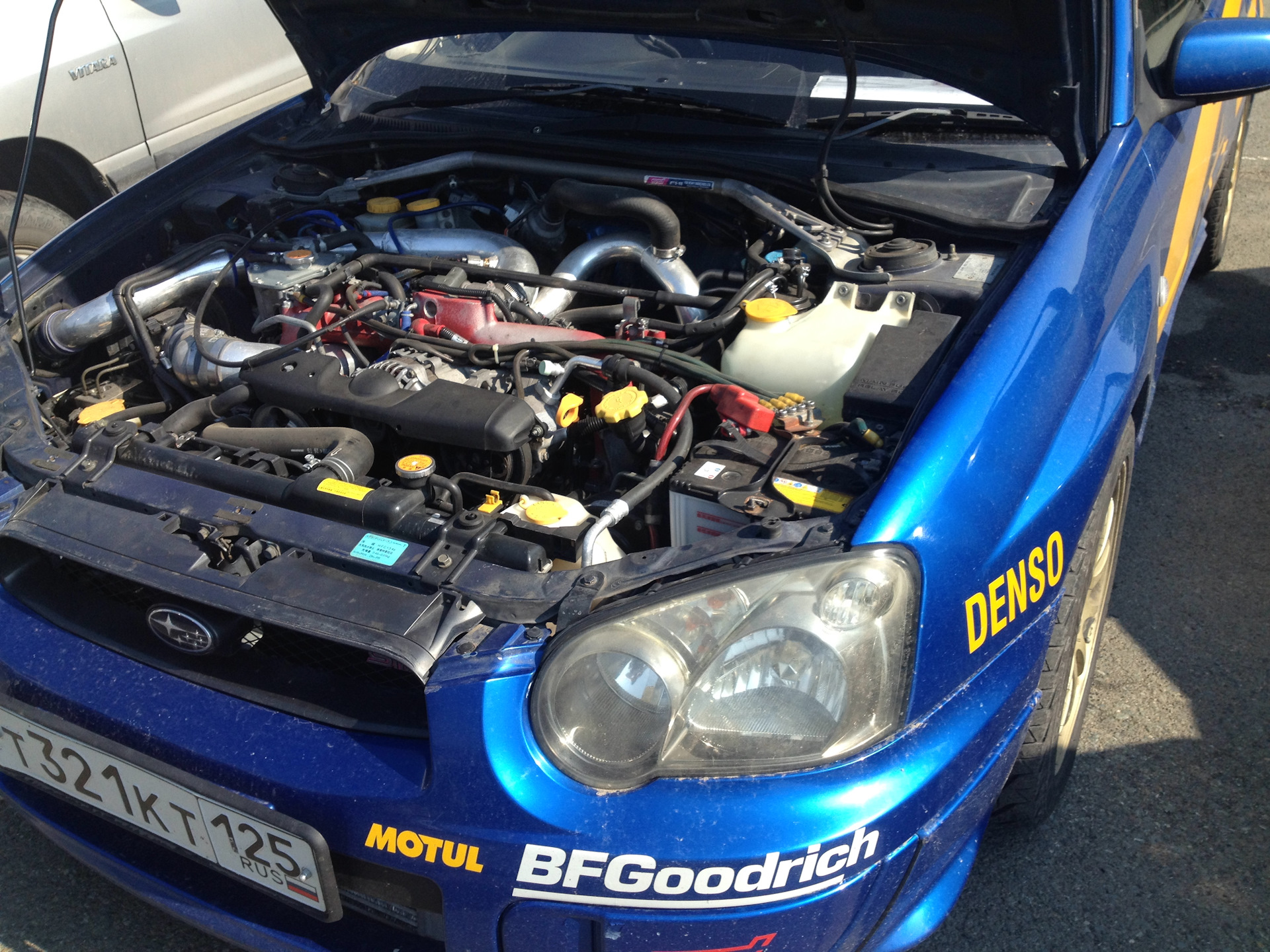 Наконец то забрал конфетку — Subaru Impreza WRX STI (GD), 2 л, 2003 ...