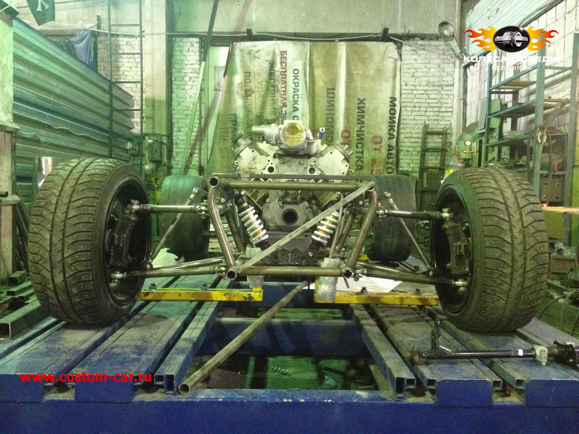 И вот внимание)))) на передней подвеске появились они! Амортизаторы ...