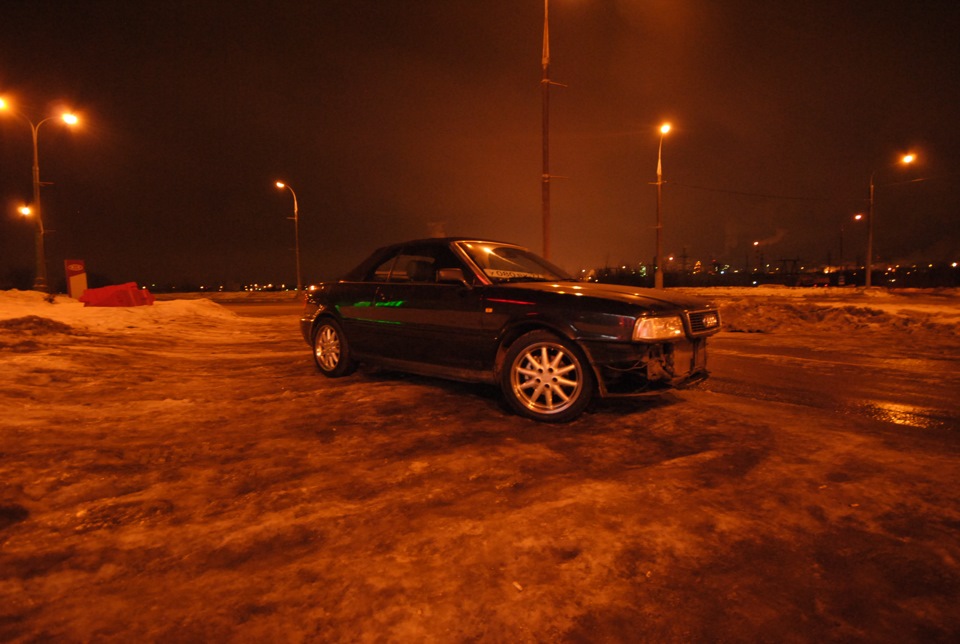 Вернулся из сервиса фотосет на новых колесах — Audi Cabriolet B4 2