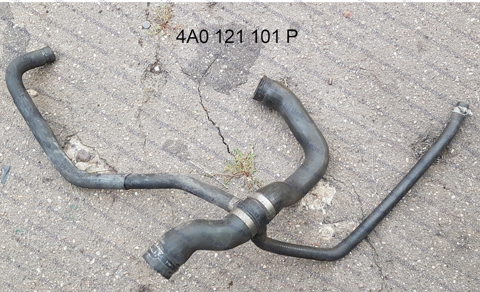 4A0121101 Шланг радиатора VAG | Запчасти на DRIVE2