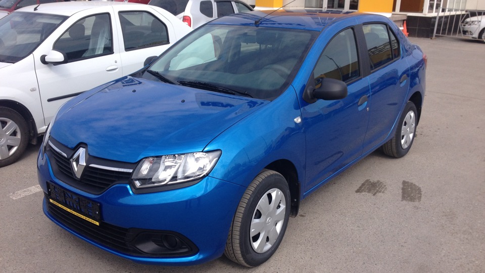 Renault Logan (2G) 1.6 бензиновый 2015 | ☼Blue Star☼ на DRIVE2