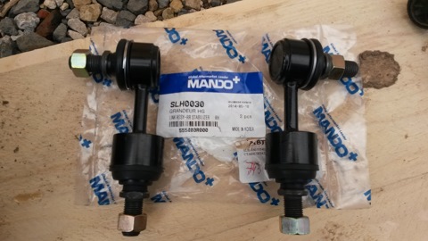 SLH0030 Стойка стабилизатора Sonata YF 10-, Sportage R 10- RR 2WD 55540 ...