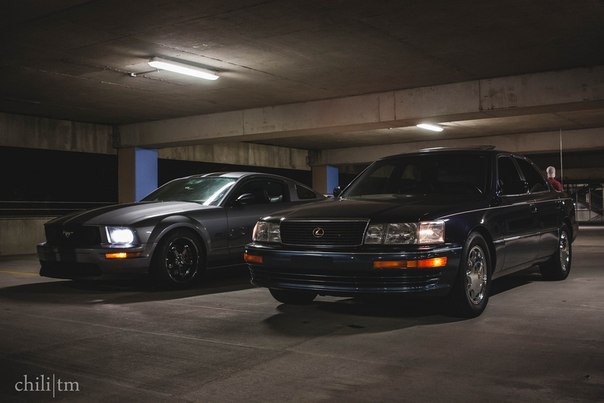 Ford Mustang GT & Lexus LS 400 — DRIVE2
