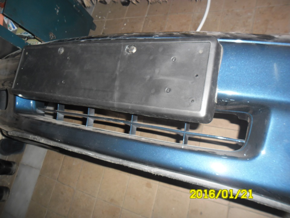 Накладка номерного знака — Mazda 626 IV, 1,8 л, 1996 года | стайлинг ...