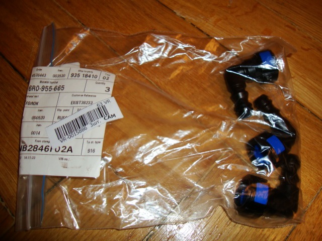 установка омывателя фар ОЕМ — Volkswagen Polo Sedan, 1,6 л, 2011 года ...