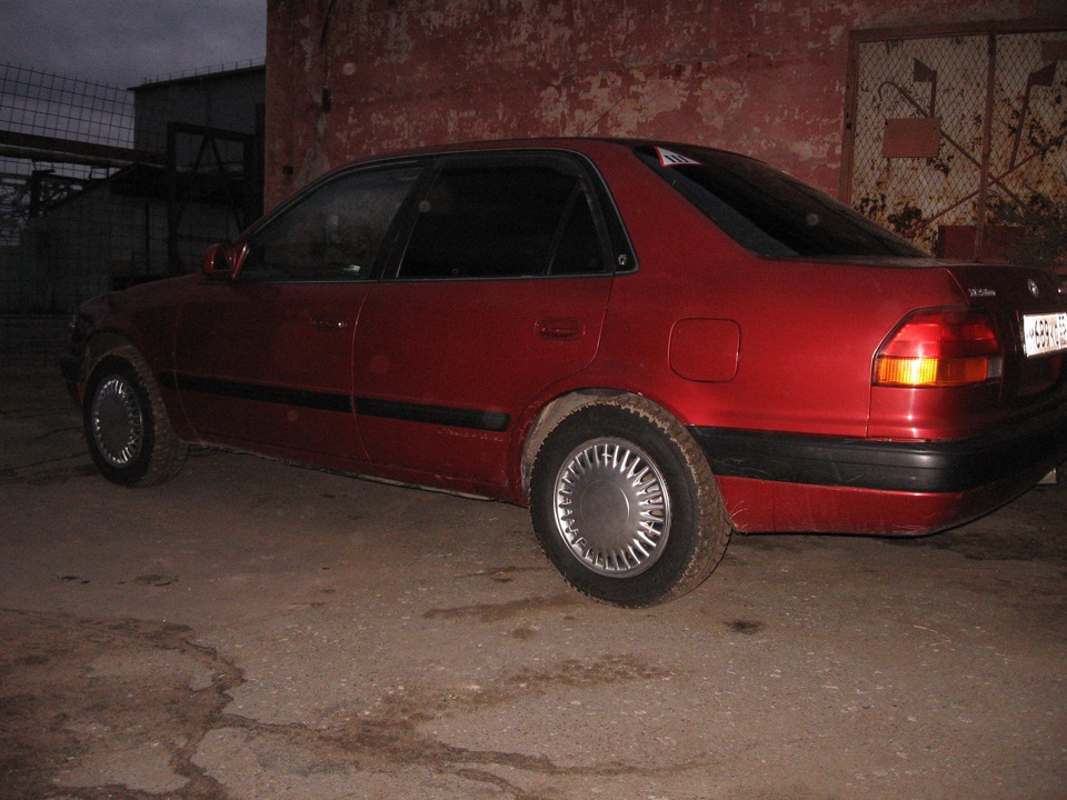 и на нашей улице праздник — Toyota Corolla (110), 1,6 л, 1995 года ...