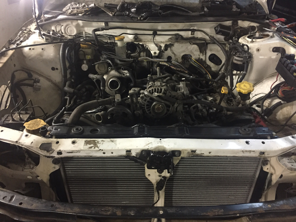 Убираем ТГВ с 205 мотора — Subaru Legacy Outback (BD/BG), 2 л, 1997 ...