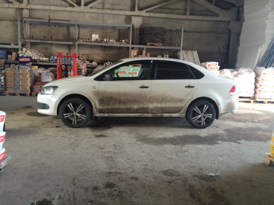 КОЛЕСА — Volkswagen Polo Sedan, 1,6 л, 2011 года | колёсные диски | DRIVE2