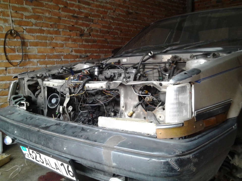 ну начали 2 — Toyota Corona (T150/160), 1,8 л, 1985 года | своими ...