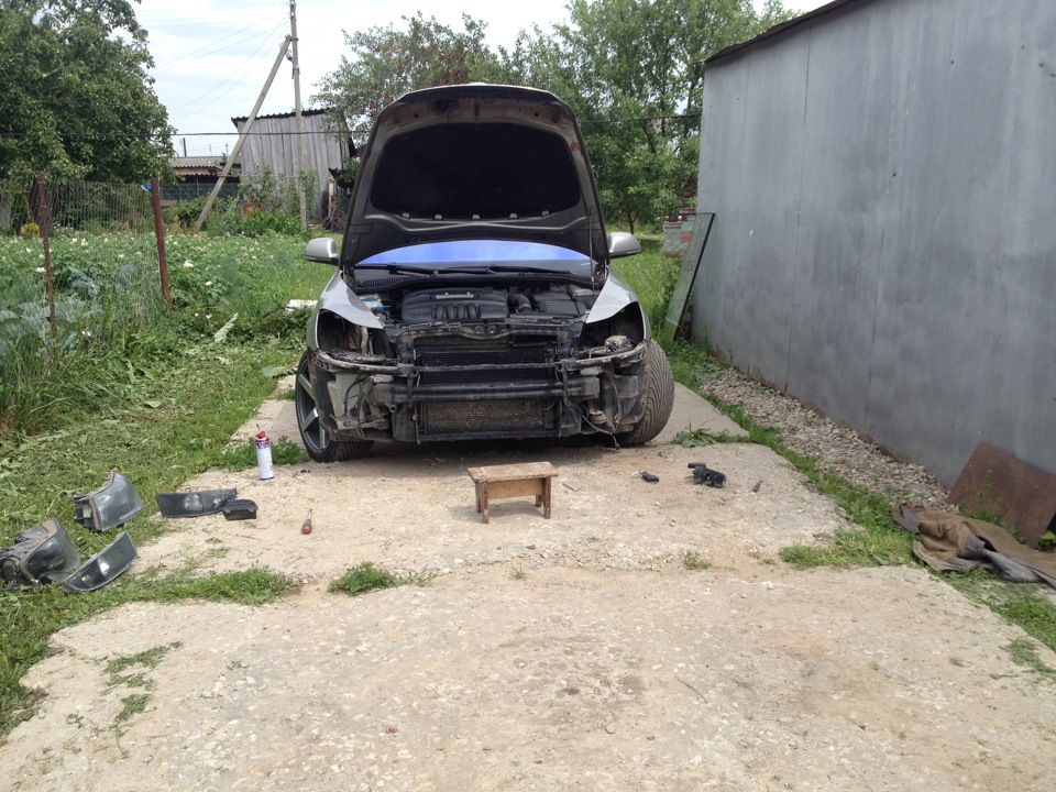 Чистка радиаторов — Skoda Octavia A5 Mk2 1 6 л 2009 года мойка Drive2