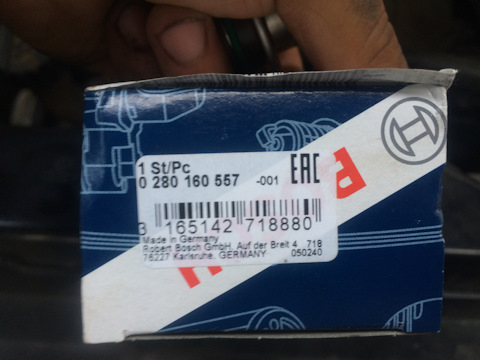 0280160557 Регулятор давления топлива BOSCH | Запчасти на DRIVE2