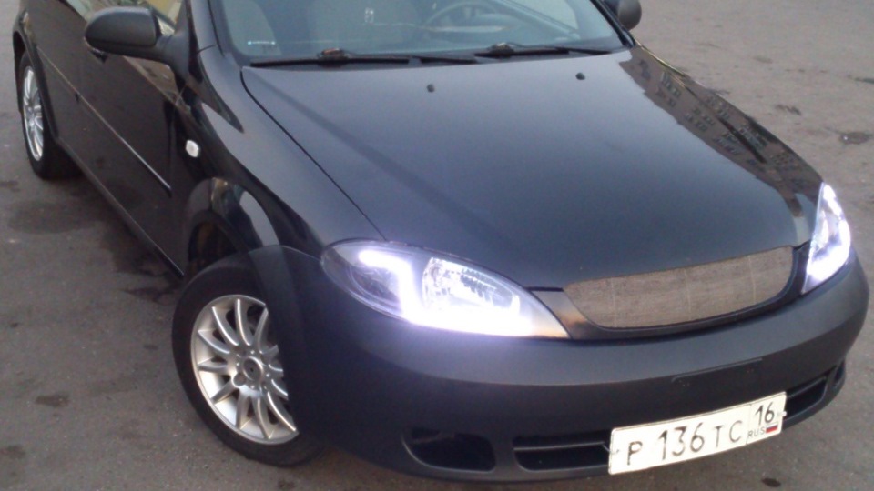 мои фары))) такие только у меня — Chevrolet Lacetti 5D, 1,4 л, 2008 ...