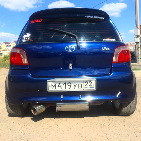 Бортжурнал Toyota Vitz 4WD механика!