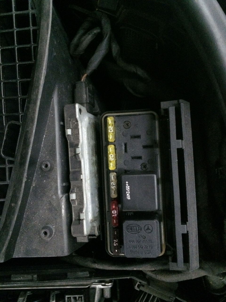 A0025427219 Реле в блоке предохранителей Mercedes | Запчасти на DRIVE2