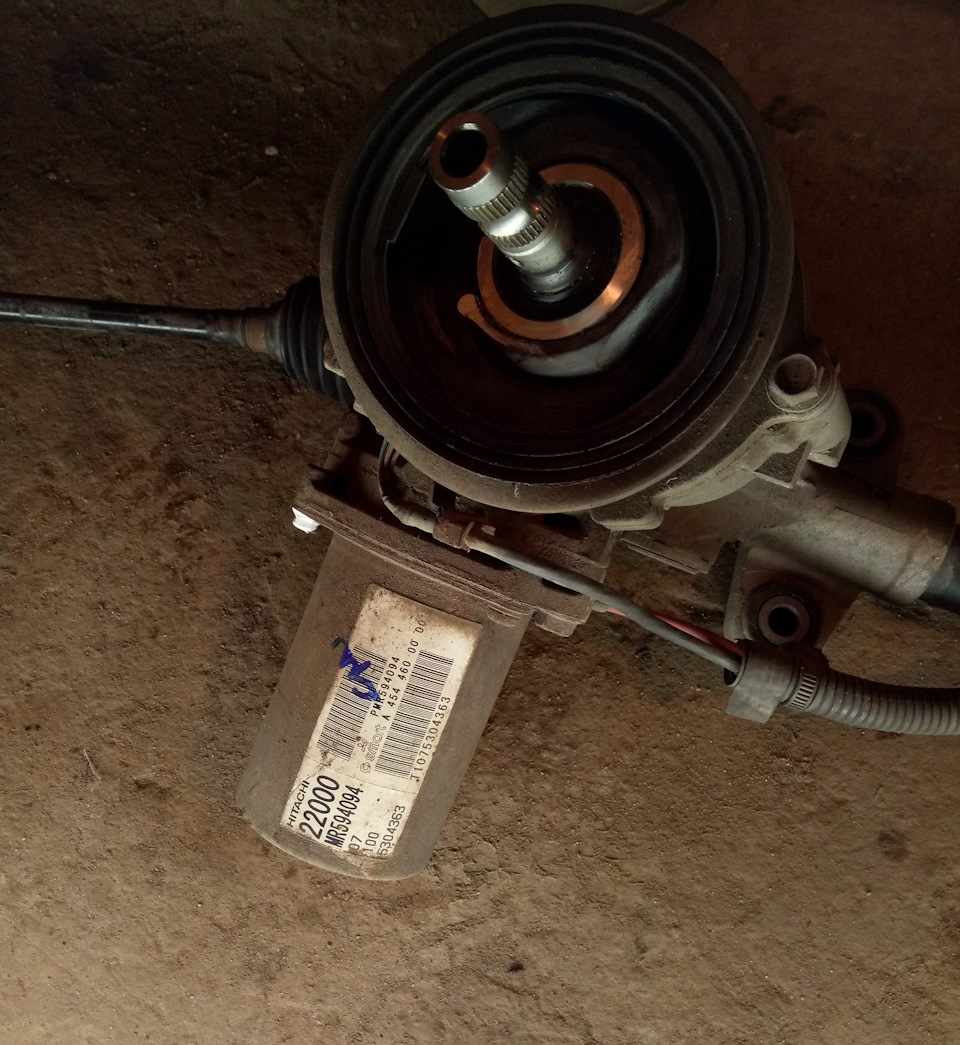 MR594094 Рулевой механизм с гур в сборе Mitsubishi | Запчасти на DRIVE2