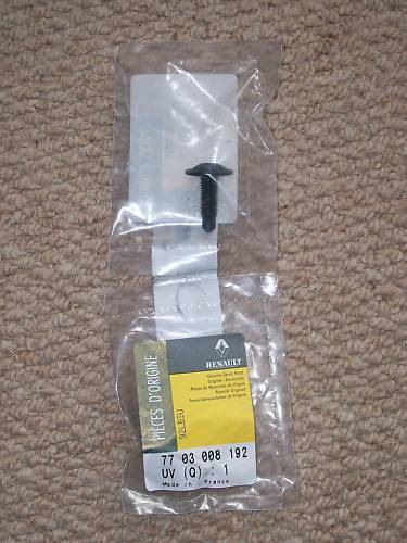 7703008192 Шуруп с полукруглой головкой RENAULT | Запчасти на DRIVE2