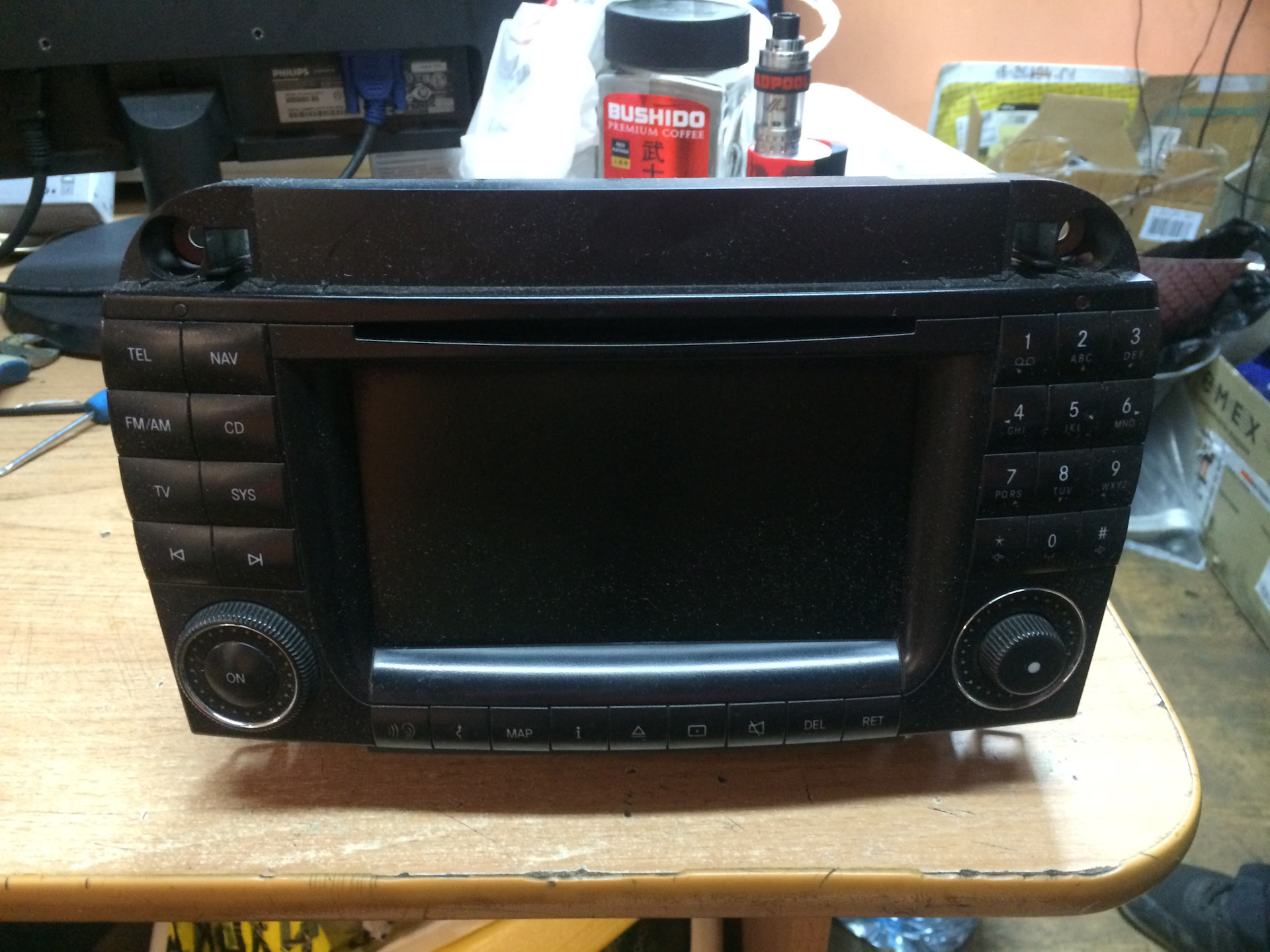 Замена Audio 30 на COMAND 2.0 — Mercedes-Benz S-Class (W220), 3,2 л ...