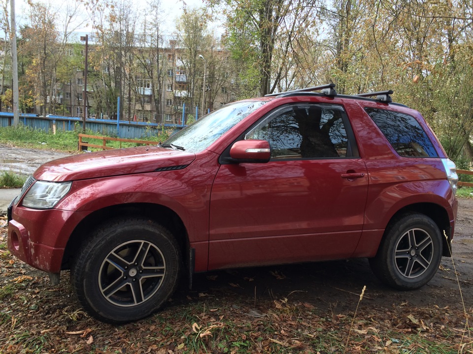 Палки на крышу — Suzuki Grand Vitara (2G), 1,6 л, 2009 года ...