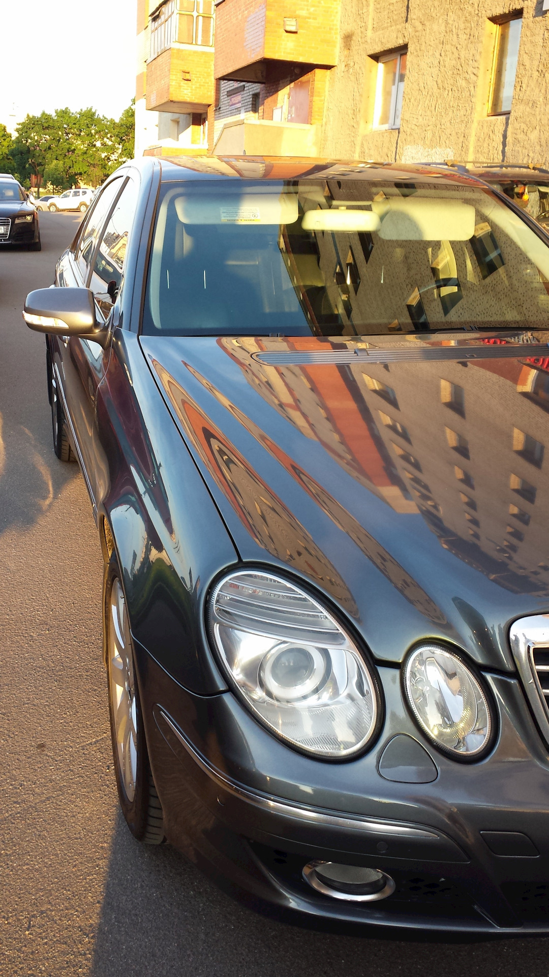 Отмыли подкапотное пространство — Mercedes-Benz E-Class (W211), 1,8 л, 2006 года | мойка | DRIVE2