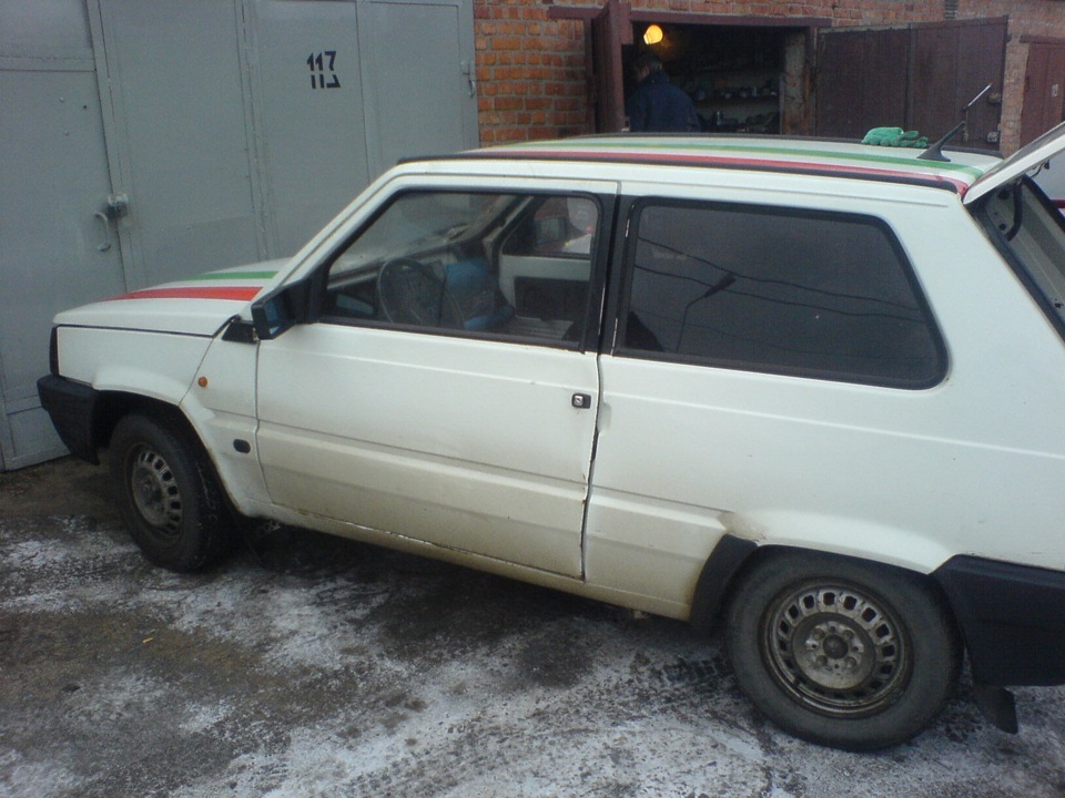 Итак ремонтируем мордочку. часть2 — FIAT Panda (1G), 0,7 л, 1987 года ...