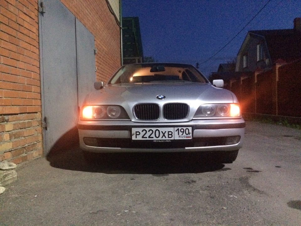 Ангельские глазки — BMW 5 series (E39), 2 л, 1998 года | своими руками ...