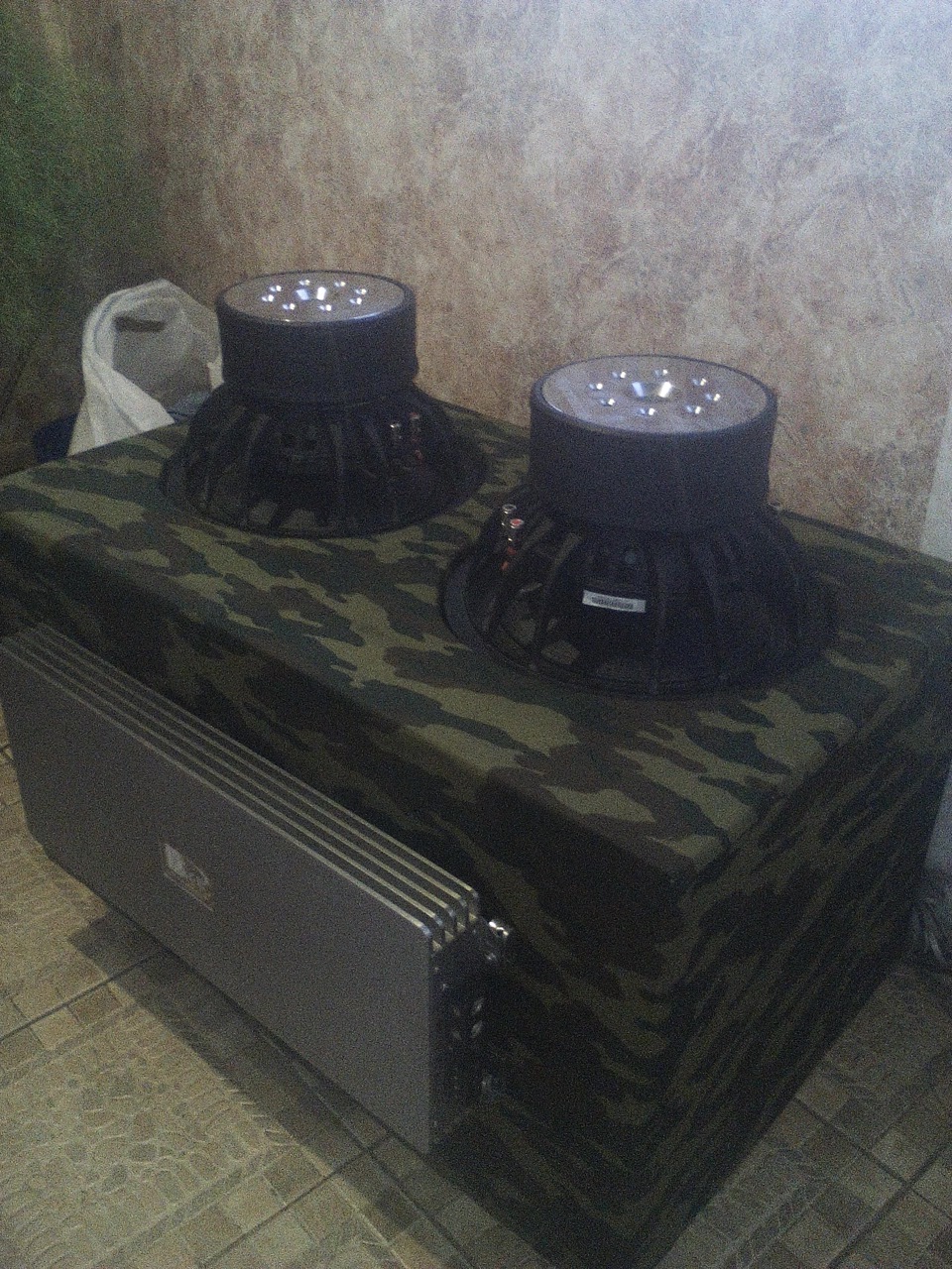 Боевой короб, kicx QS 1.1000, обкиксомизация))) — Lada 112 Coupe, 1,6 л, 2008 года | автозвук ...