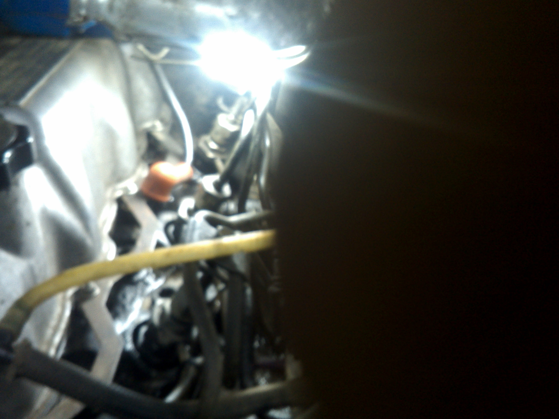 Трубка (рампа) обратки форсунок — Mitsubishi L200 (3G), 2,5 л, 2005 ...