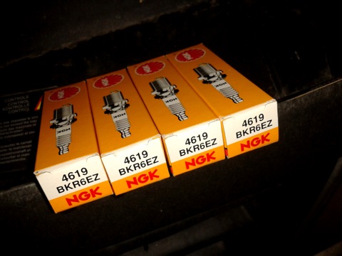BKR6EZ Свеча зажигания 4619 NGK | Запчасти на DRIVE2