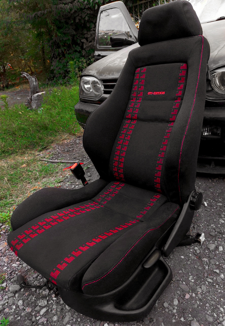 Recaro — Volkswagen Golf GTI Mk3, 2 л, 1995 года | стайлинг | DRIVE2