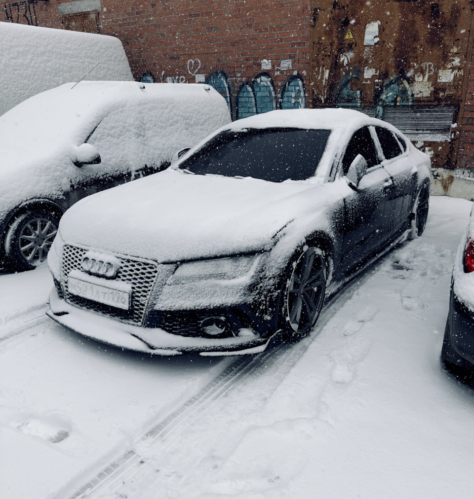 Классно переобулся — Audi A7 Sportback 1g 3 л 2010 года другое