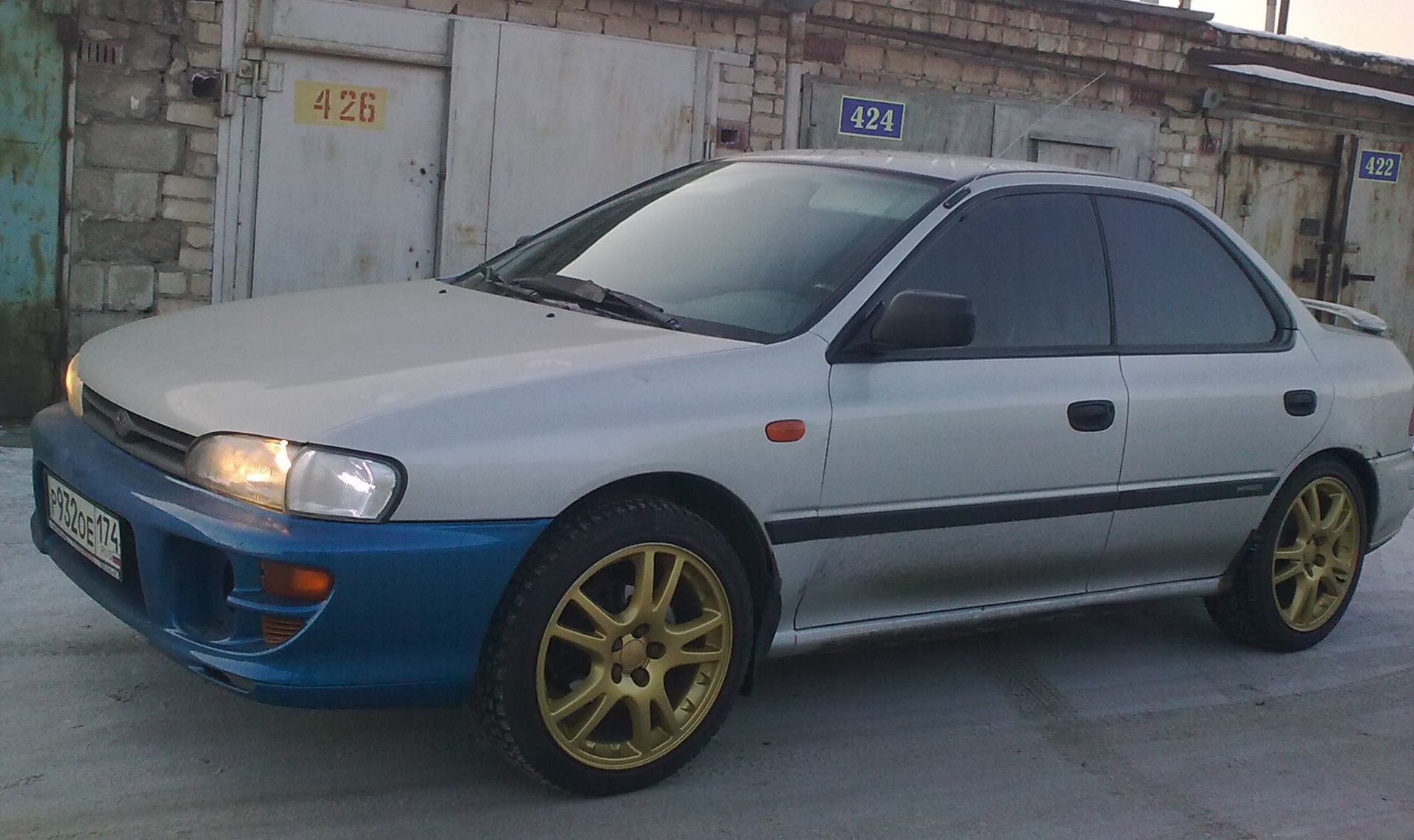 17" STI — Subaru Impreza (GC/GF), 1,6 л, 1996 года | тюнинг | DRIVE2