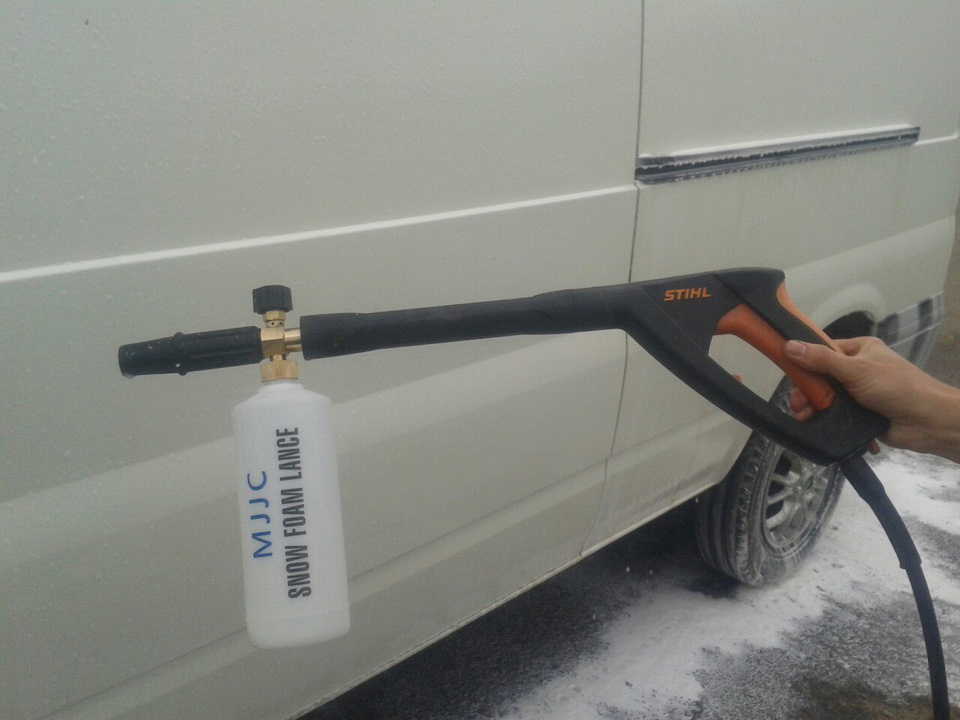 Пенная Насадка На Мойку Для Моего FORDа… — Ford Transit (6G), 2,4 л ...